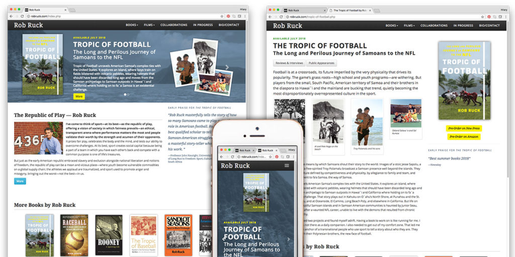 Rob Ruck Website - Muffinman Studios